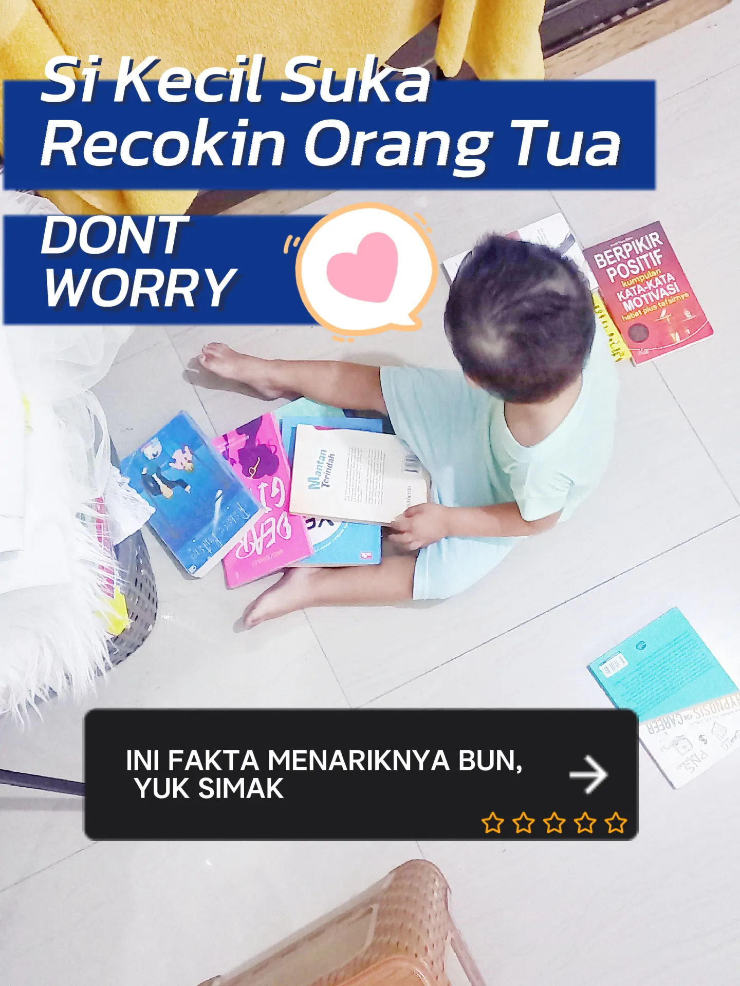 Si Kecil Suka Recokin Orang Tua | Galeri diposting oleh Sinta Arum | Lemon8