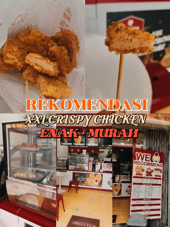 REKOMENDASI XXL CRISPY CHICKEN, ENAK + MURAH 😍 | Galeri diposting oleh ...