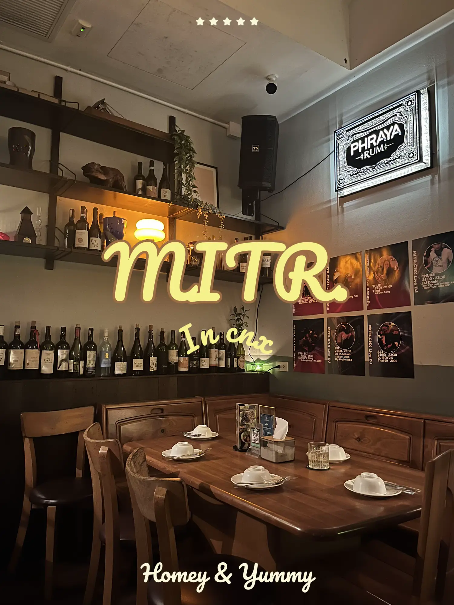 รีวิวบาร์ (ไม่) ลับ In CNX | แกลเลอรีที่โพสต์โดย Jaeyeon1s | Lemon8