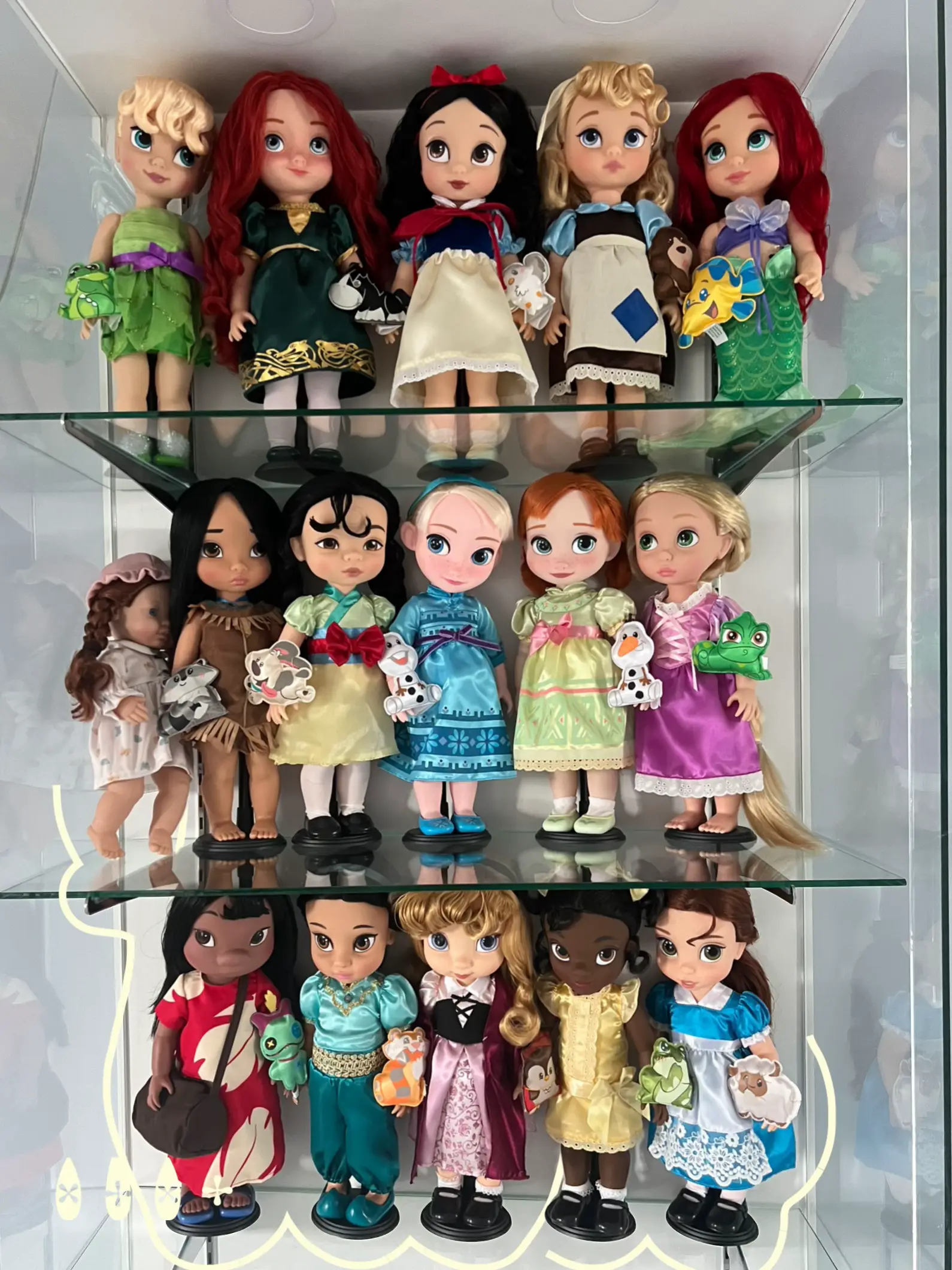 ตู้แห่งความฝัน Disney Animator ของสะสมของแม่ส่งต่อถึงลูก🧚🏻‍♀️🧜🏻‍♀️👑 ...