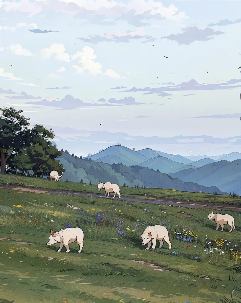 Let's make a sheep farm into an anime cartoon 🤣 Akha farm | Gallery ...