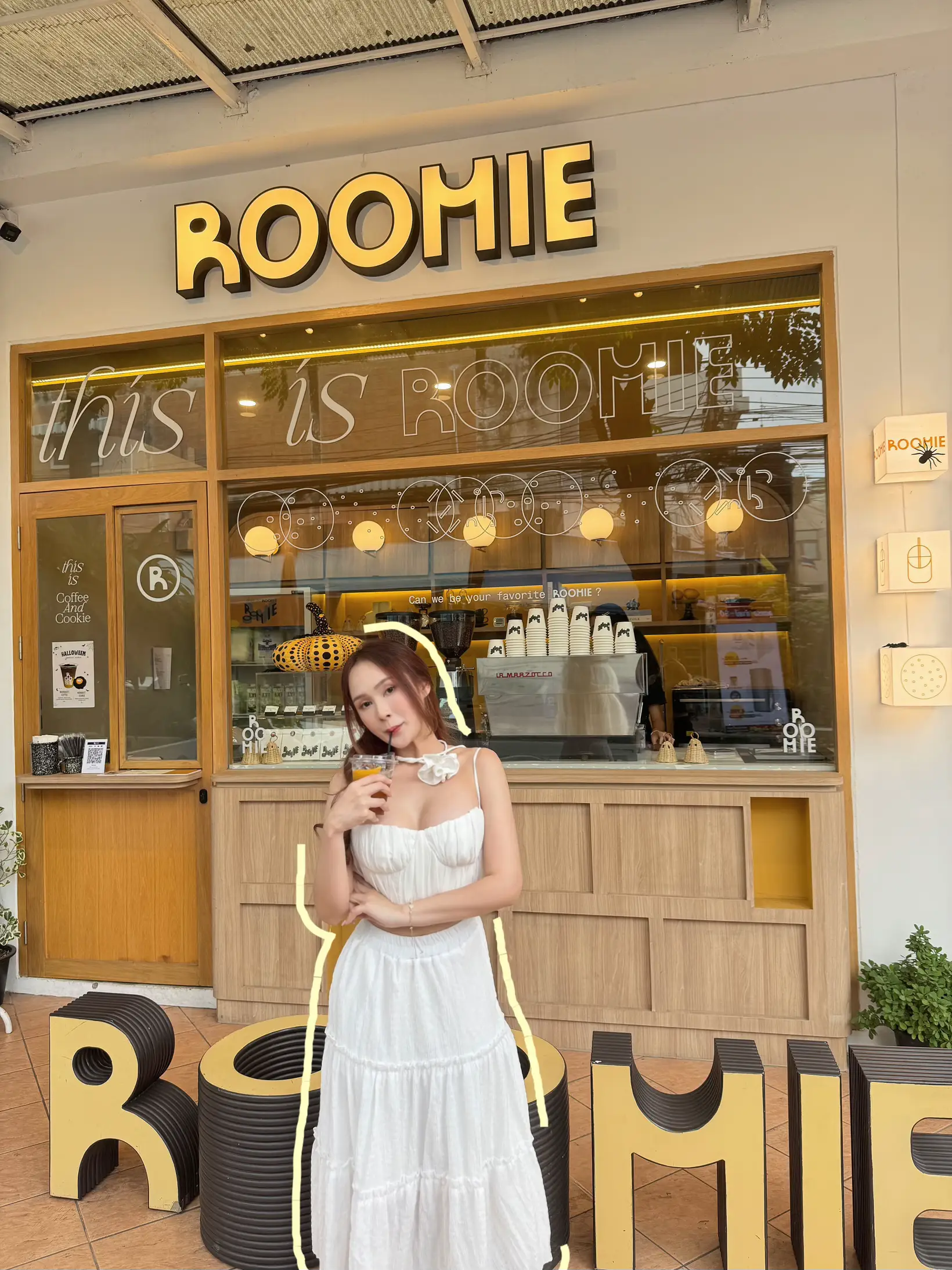 Roomie cafe 🍋🍑 | แจกพิกัดคาเฟ่ย่านประชาชื่น | แกลเลอรีที่โพสต์โดย ɴᴜᴛᴛᴏ °• •° | Lemon8