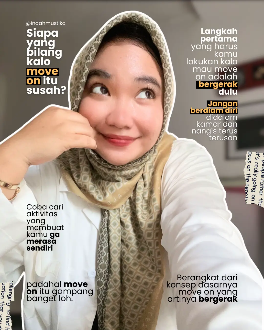 Cara Move On Paling Ampuh | Galeri diposting oleh Indah Mustika | Lemon8