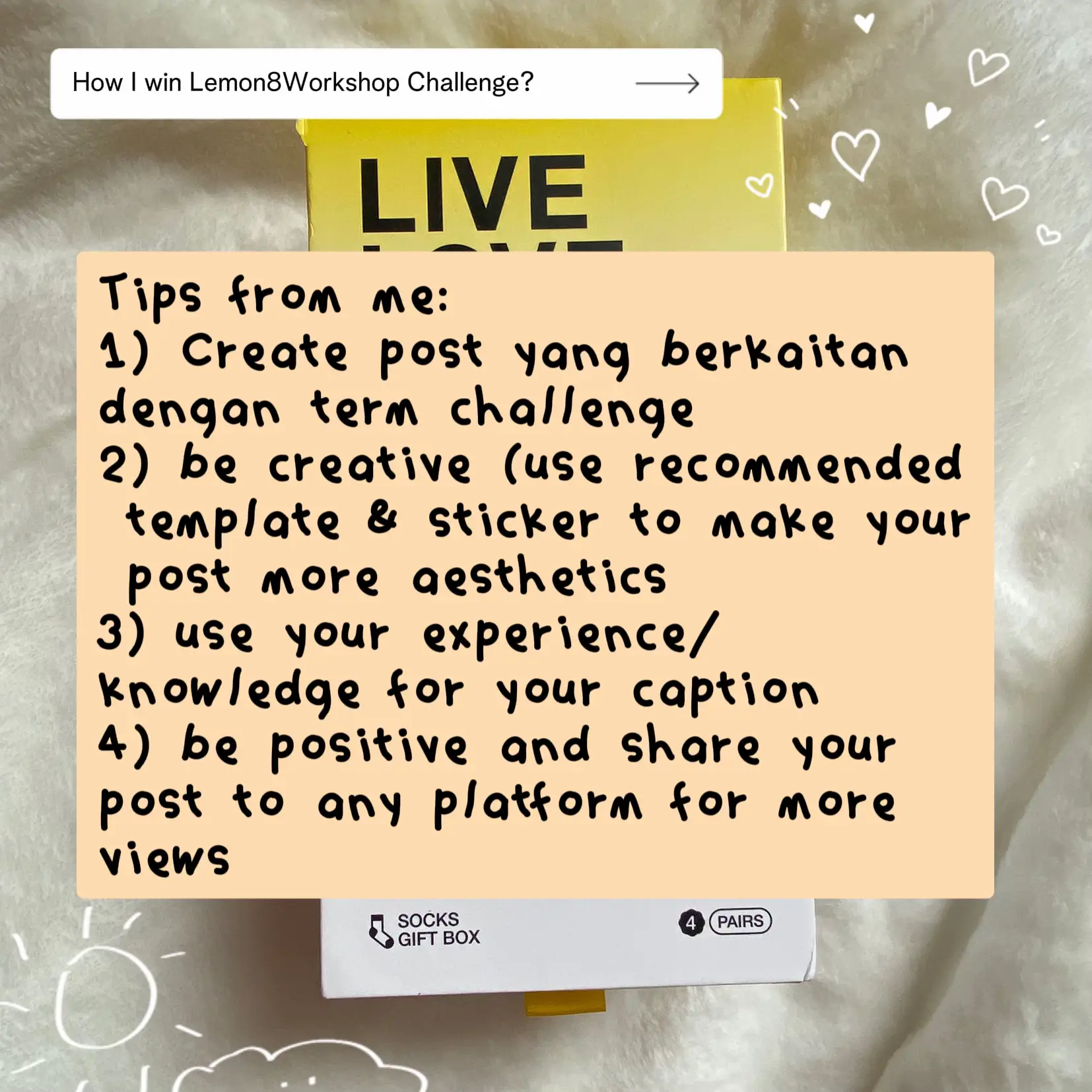 MENANG GIVEAWAY LEMON8😍🍋 | Galeri disiarkan oleh Oya | Lemon8