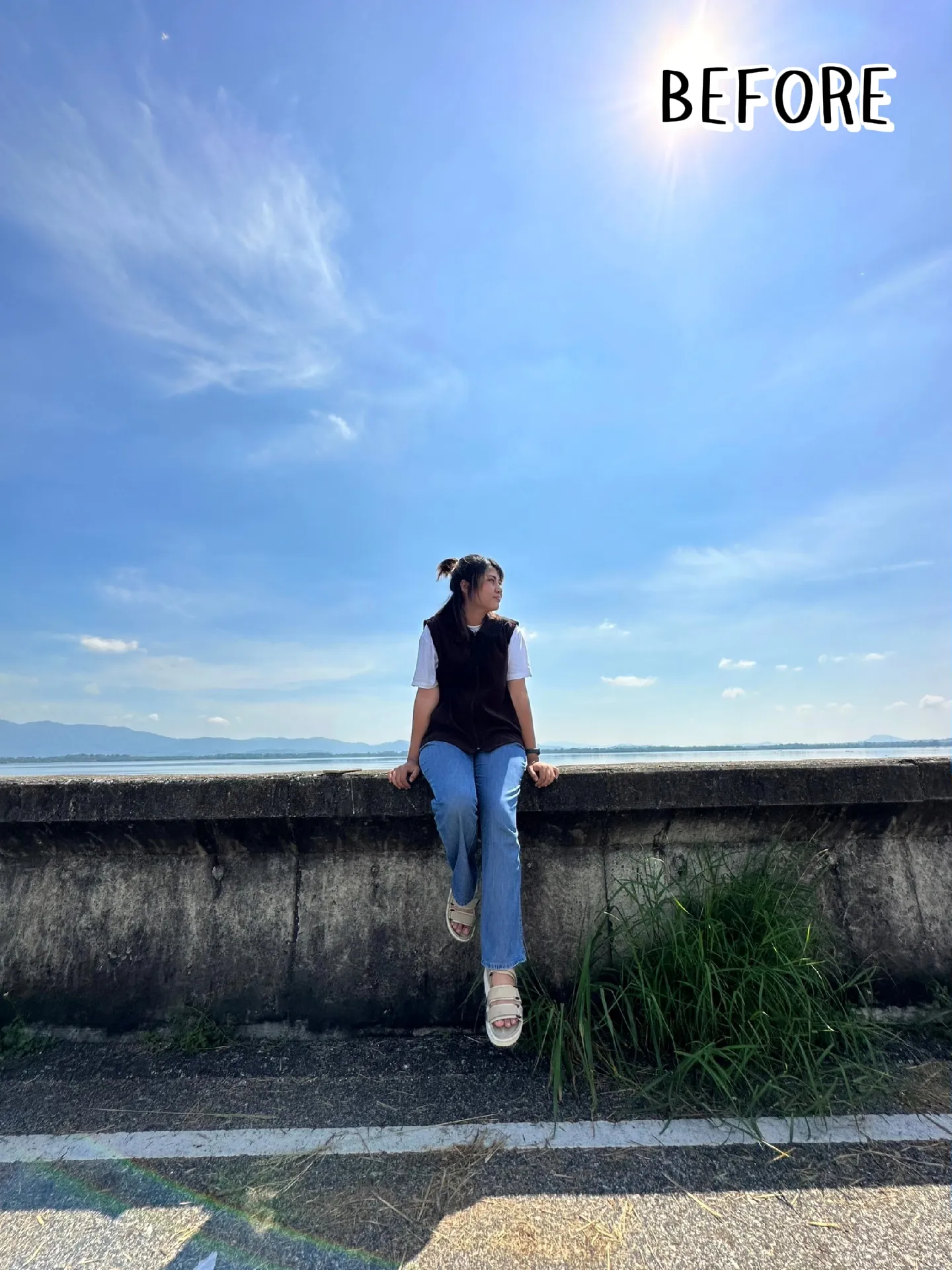 เปลี่ยนท้องฟ้าง่ายๆ 🌥 ด้วยแอพ Lightleap | แกลเลอรีที่โพสต์โดย ไปไหนดีเรา | Lemon8