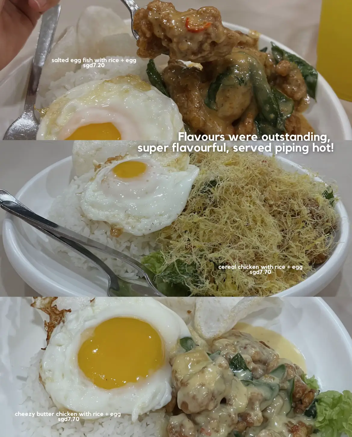 BEST wallet friendly salted egg dish here!🍳 | แกลเลอรีที่โพสต์โดย ...