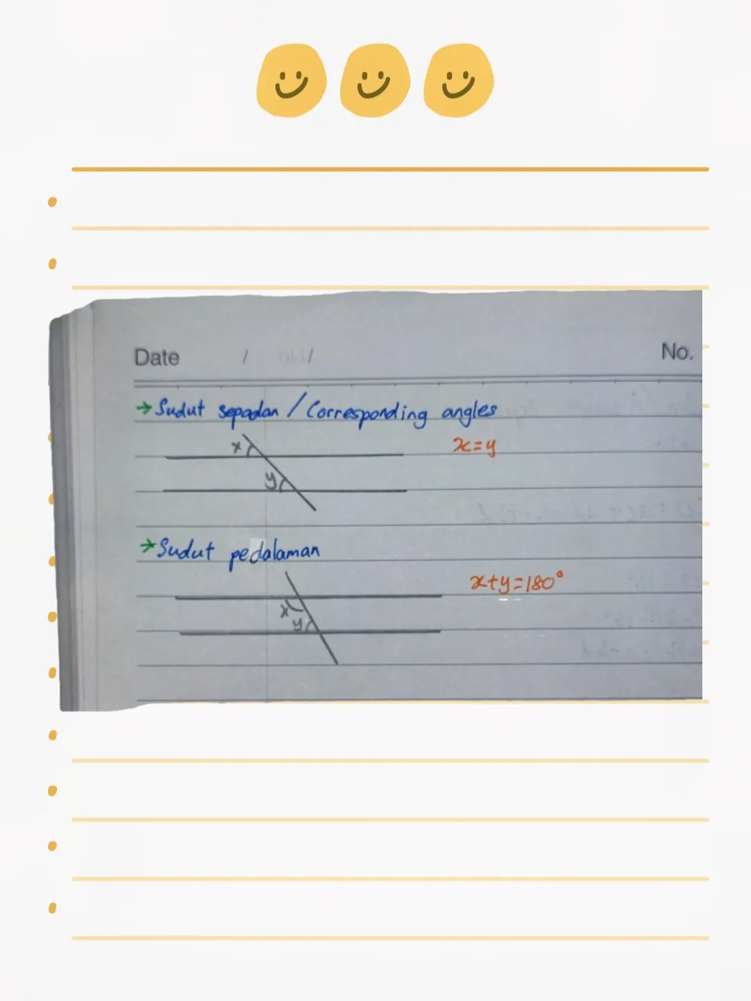 Math Formulas Form 1, 2, 3. Simple🤓☝️Malay/English | Galeri disiarkan ...