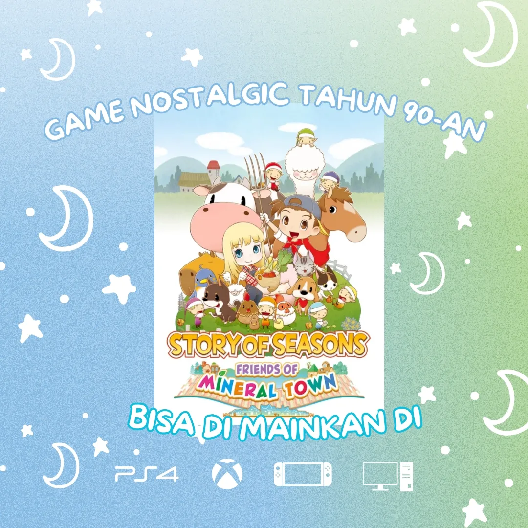 Game Nostalgic terbaik, HarvestMoon Ver Marvelous🌷 | Galeri diposting oleh neomy lusie | Lemon8