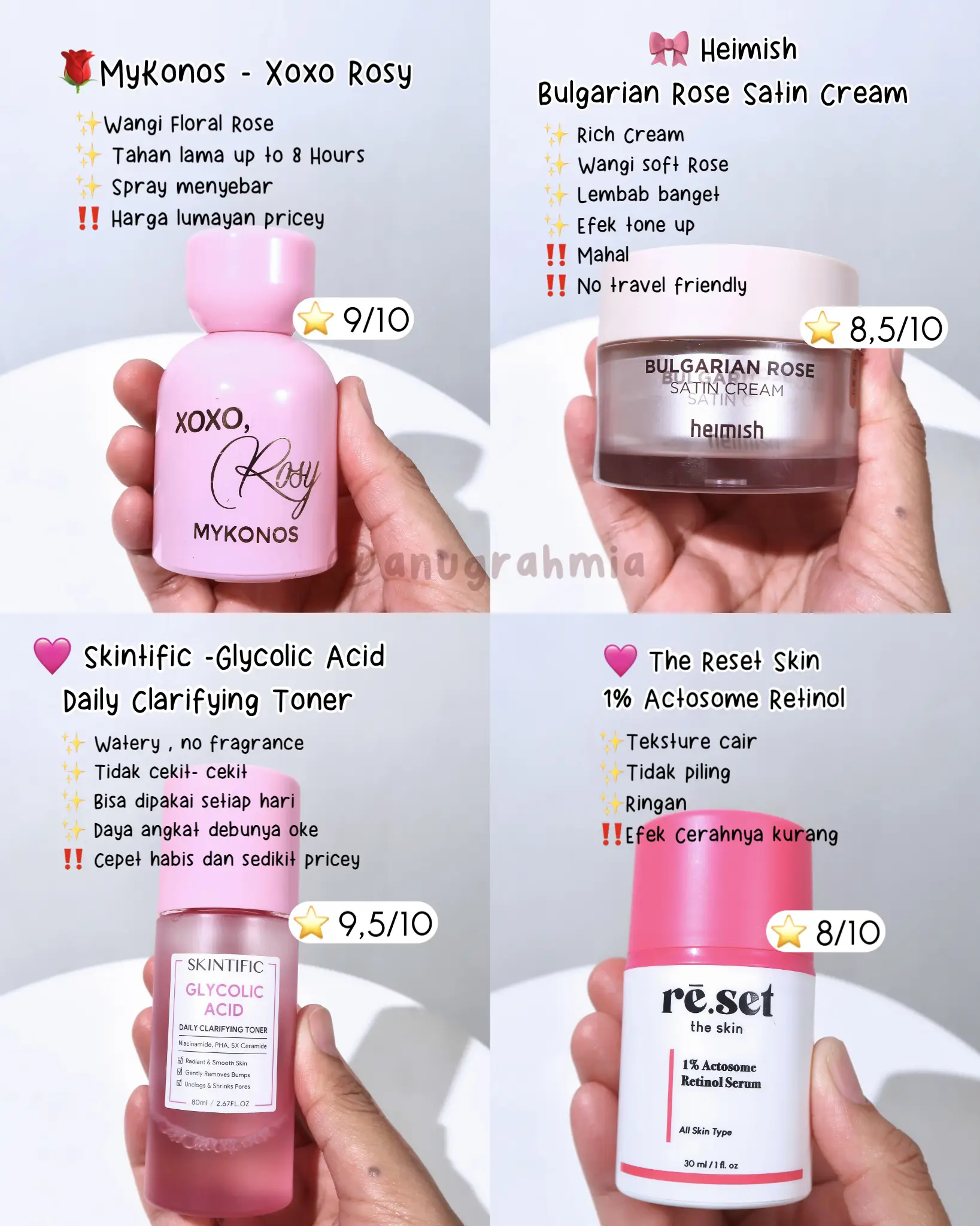 Review skincare store
