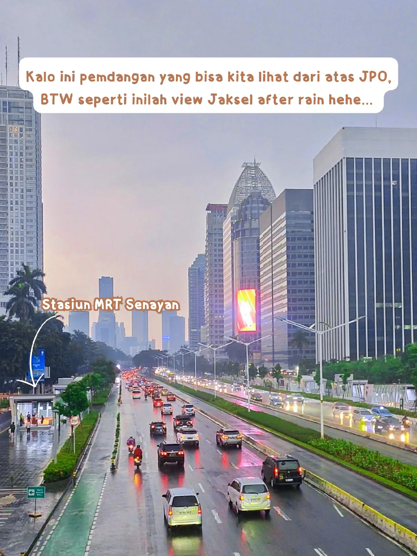 JPO Aesthetic di SCBD 📸 Dekat Stasiun MRT Senayan | Galeri diposting ...