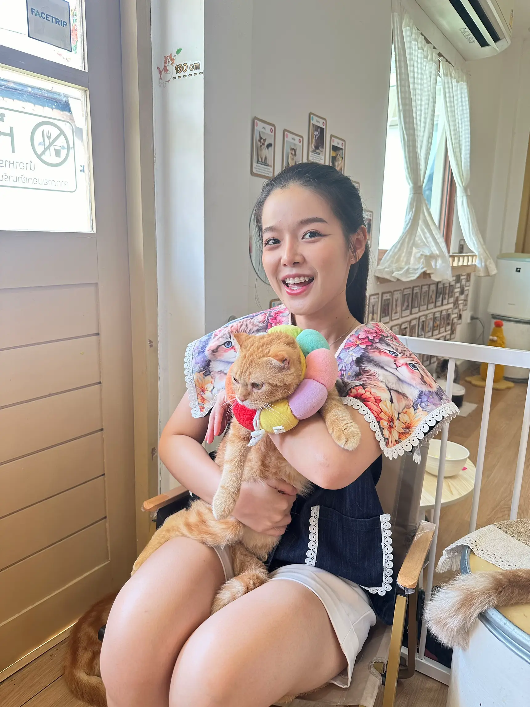 คาเฟ่แมววครั้งแรก📌 | แกลเลอรีที่โพสต์โดย Nim.S | Lemon8