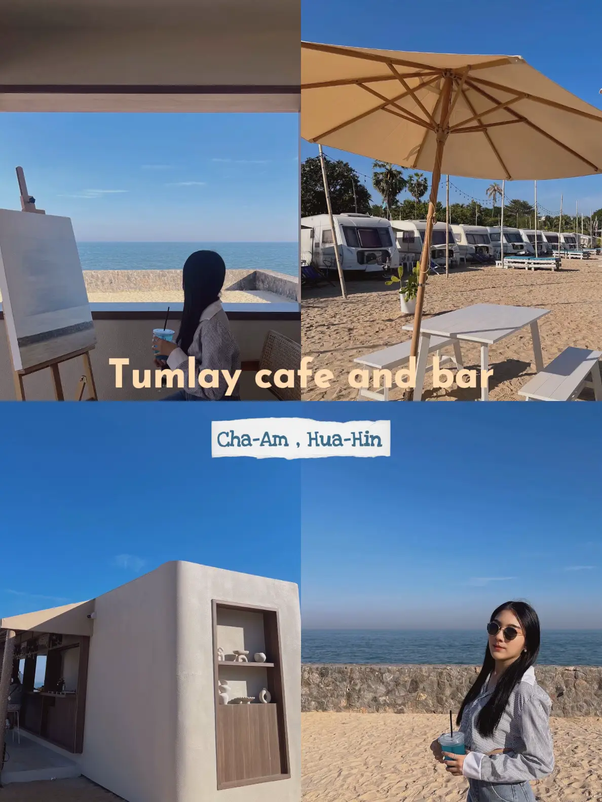 Tumlay cafe and bar - ชะอำ,หัวหิน | แกลเลอรีที่โพสต์โดย Iiwsiiwss | Lemon8