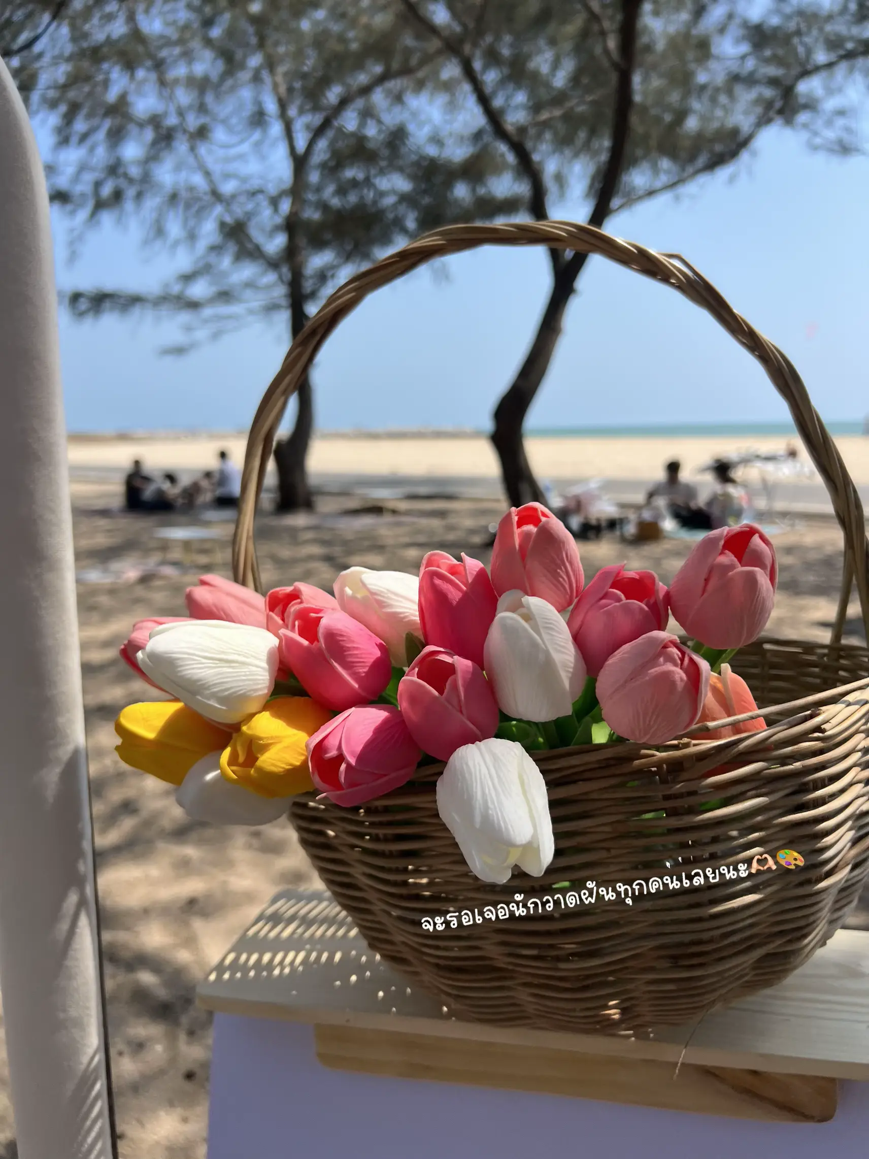 มาวาดฝัน | Workshop ริมชายทะเลแหลมเจริญ ระยอง🎨🌷 🫶🏻 | แกลเลอรีที่โพสต์โดย Anchi | Lemon8