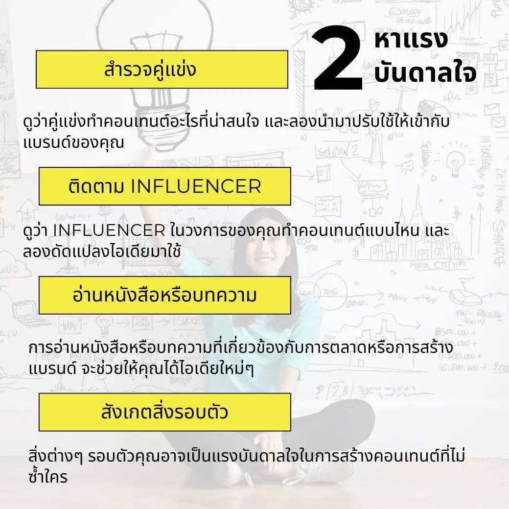 5แนวทางแคิดคอนเทนต์ไม่ออก ให้ทำแบบนี้ | แกลเลอรีที่โพสต์โดย Pank 94♾ | Lemon8