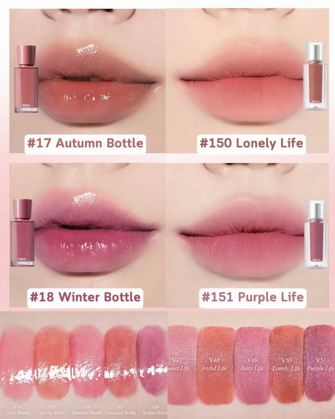 BBIA Glow Lip Tint & BBIA Last Velvet Tint꒱ ⁣ | แกลเลอรีที่โพสต์โดย ...
