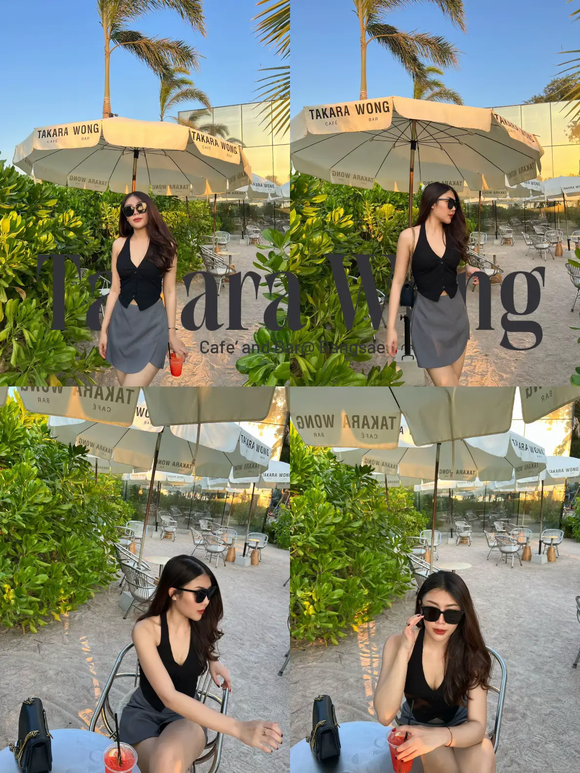 Takara Cafe’ and Wong Bar คาเฟ่วิวทะเลฟีลไมอามี่มาก | แกลเลอรีที่โพสต์โดย เจนที่ชอบรีวิว🧸 | Lemon8