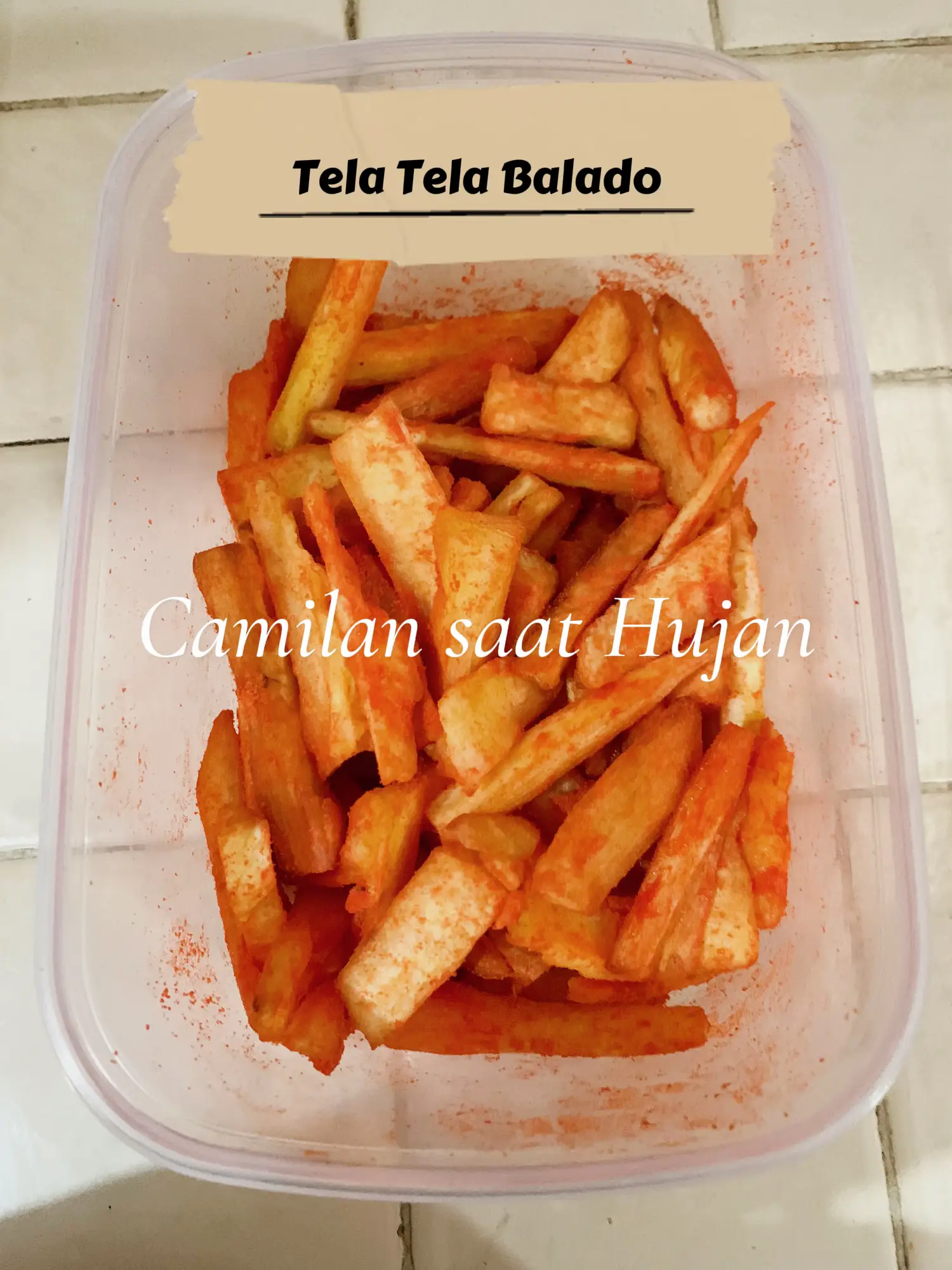 Tela Tela Singkong - Pencarian Lemon8