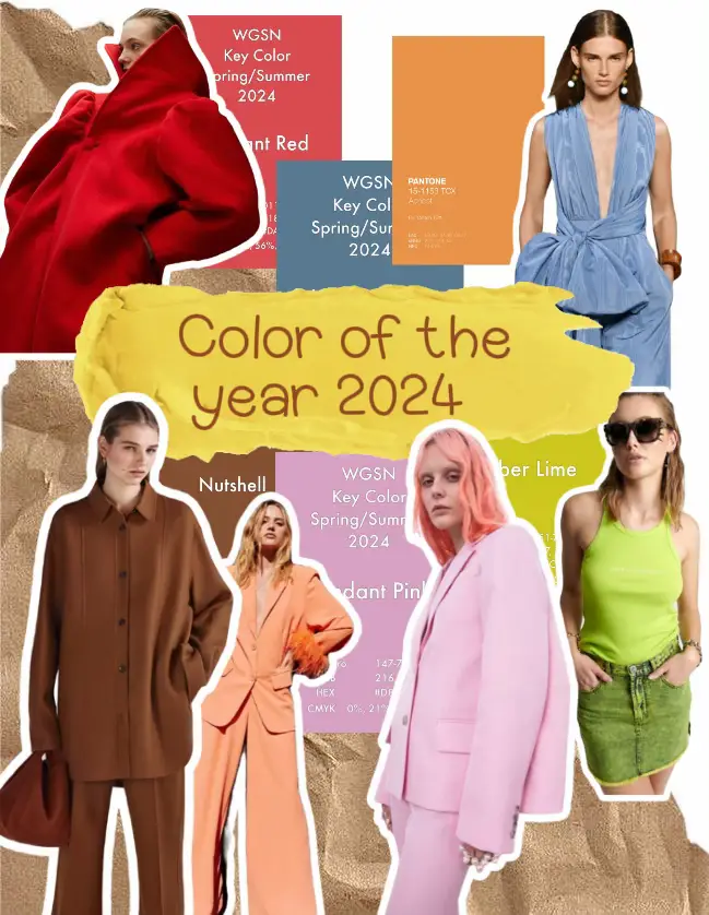 2024 with a strong color trend!! | Gallery posted by กะลิฟฟี่ | Lemon8