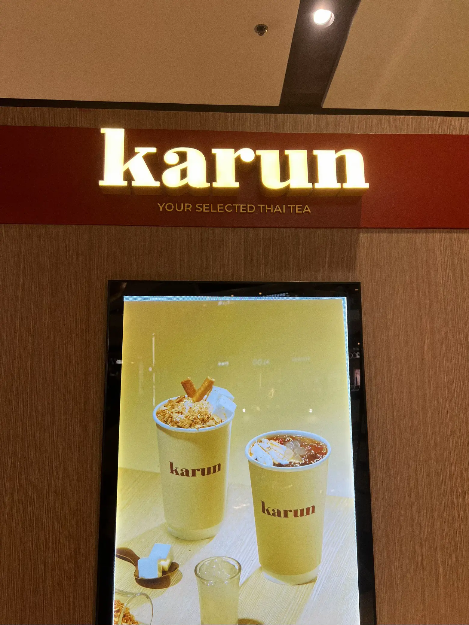แลกชาไทย Karun แก้วใหญ่ฟรี!!! 🧡 | แกลเลอรีที่โพสต์โดย mameiifang | Lemon8