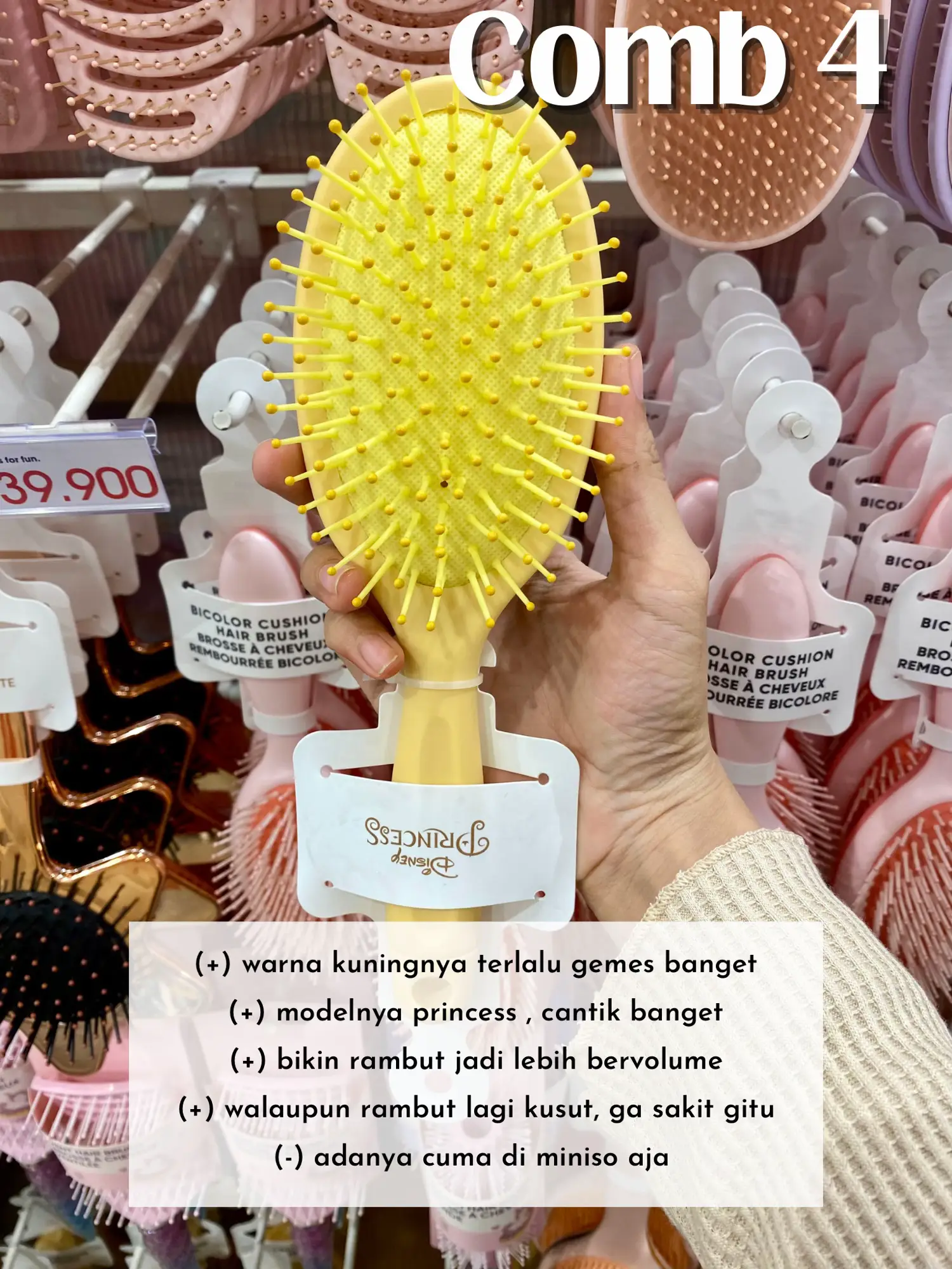 REKOMENDASI SISIR MINISO UNTUK RAMBUT KUSUT! | Galeri diposting oleh ...