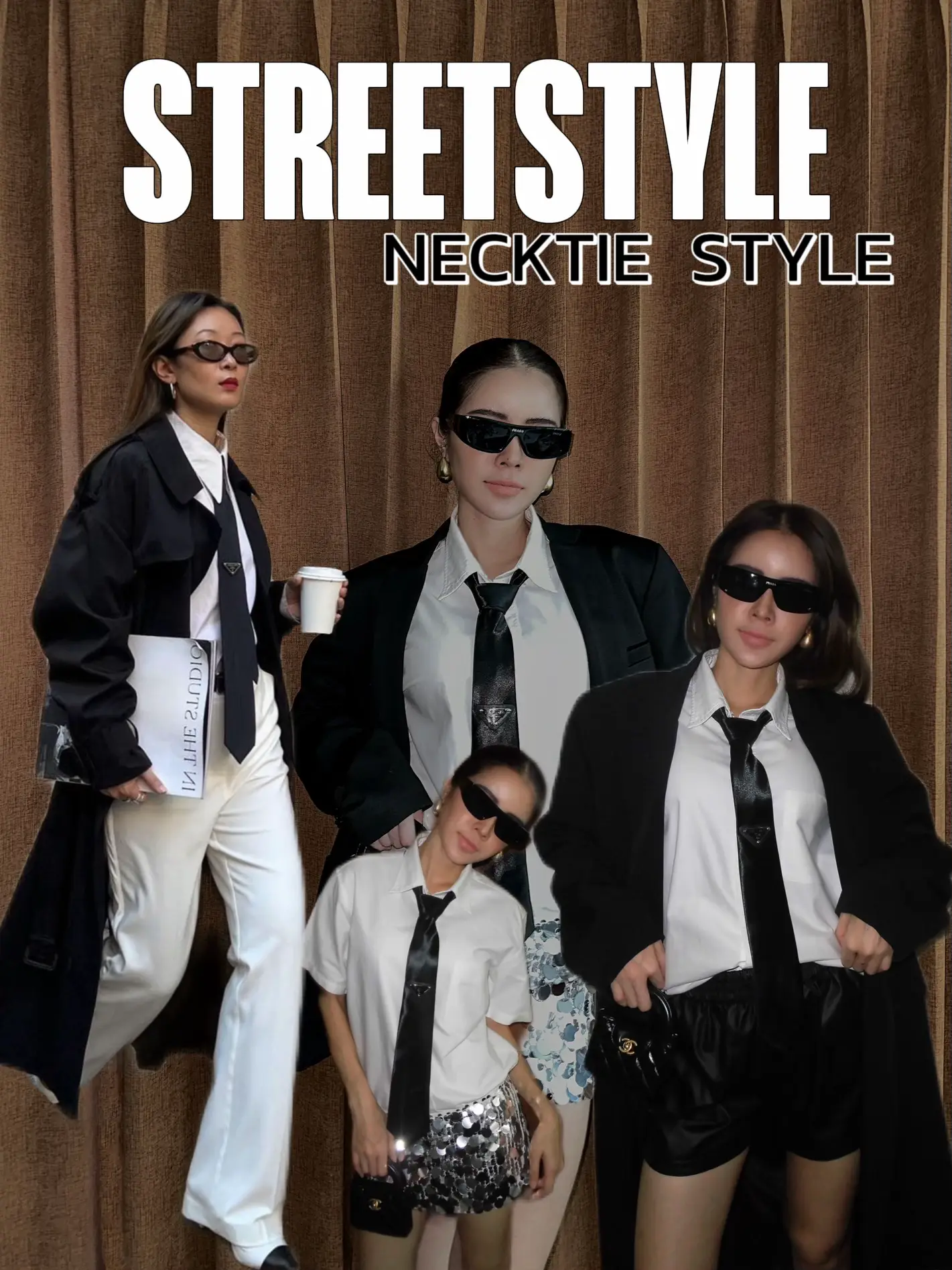 OOTD : Necktie Style | แกลเลอรีที่โพสต์โดย Racha.ttuu | Lemon8