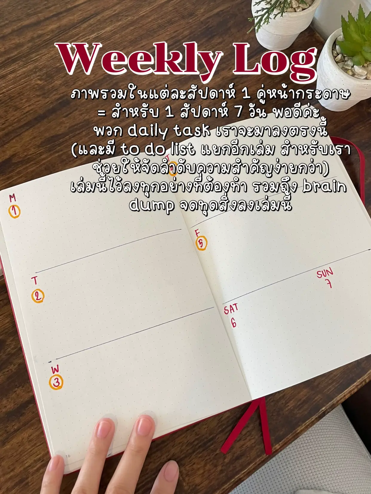 SET UP BUJO 2024 ️ เซ็ตแพลนเนอร์กัน 🏼 | แกลเลอรีที่โพสต์โดย namploystory | Lemon8