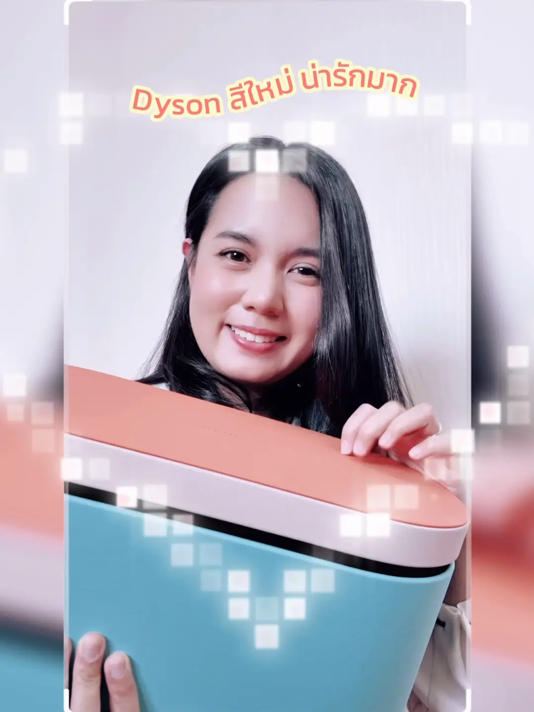 Unboxed Dyson New Color So Cute Ceramic Pop 🩵🧡🩷 | Video published by ...