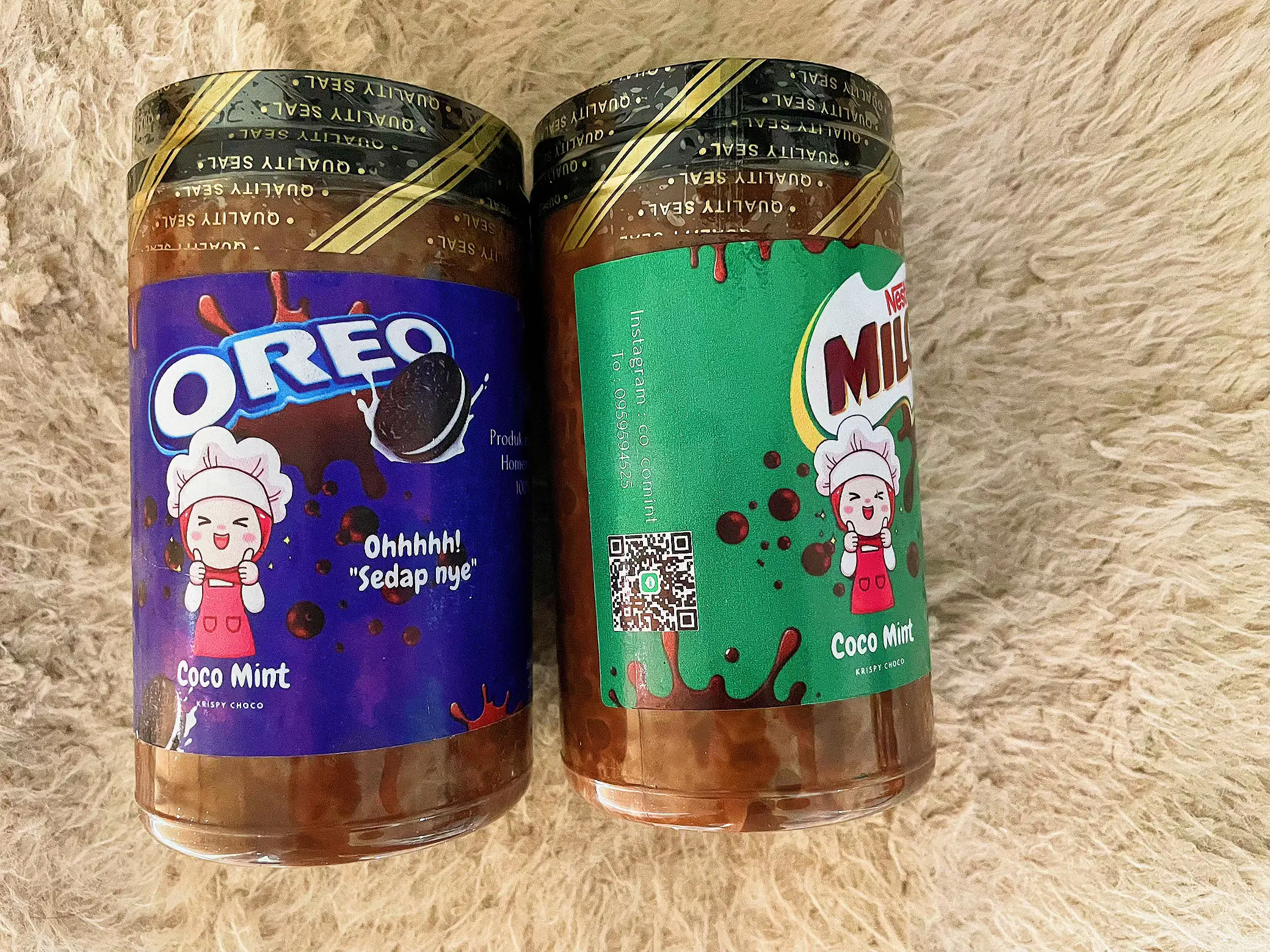 โกโก้ครั้น เลือกท็อปปิ้งได้ | แกลเลอรีที่โพสต์โดย Sirima Khongsum | Lemon8