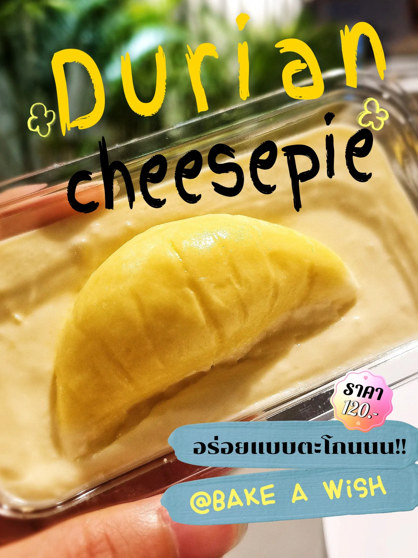 Durian Cheese Pie ที่รอคอย!! @BAKE A WISH 🥧 🥰 | แกลเลอรีที่โพสต์โดย ...