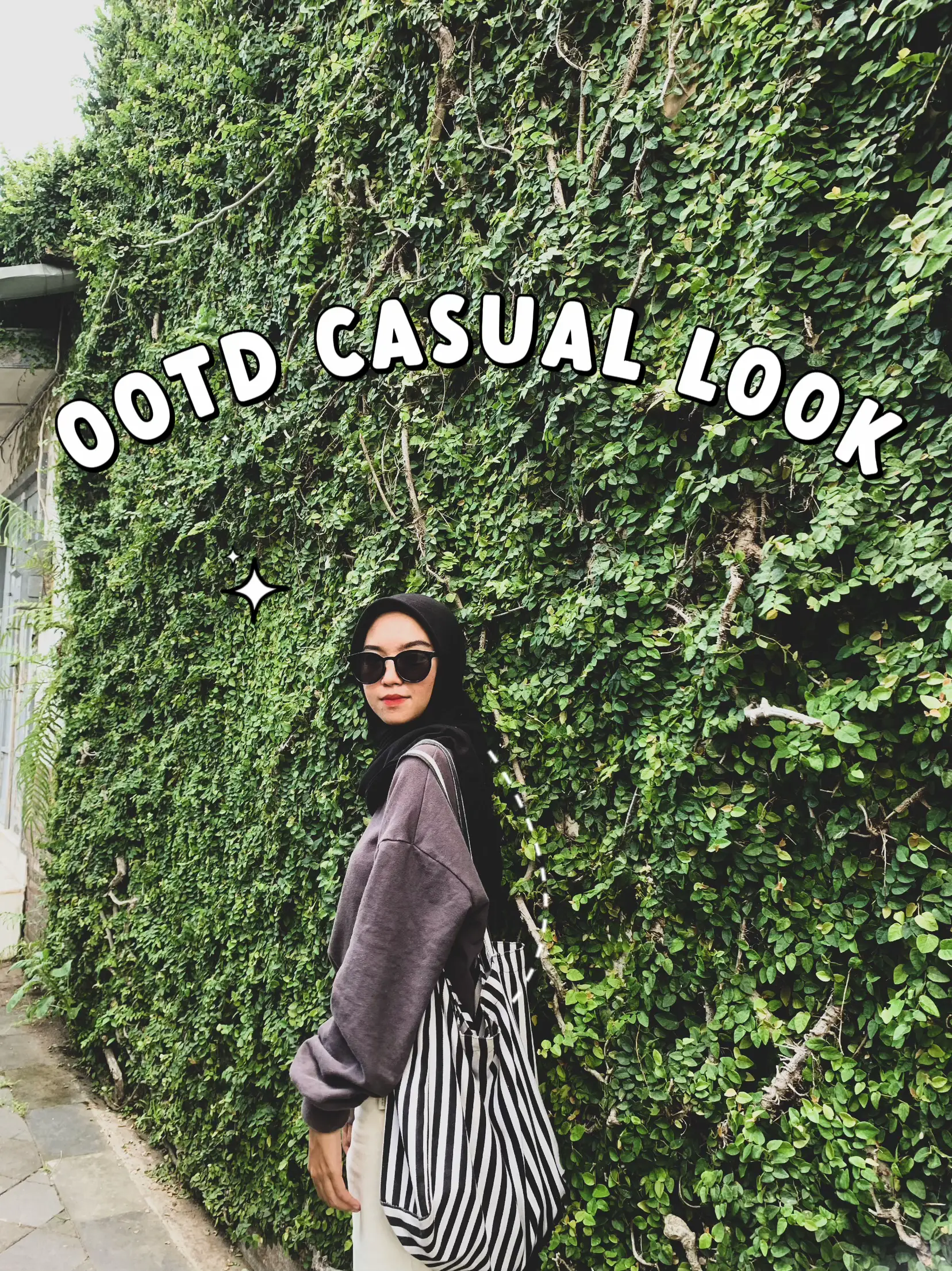 OOTD Casual Look🖤 | Galeri diposting oleh Audy ౨ৎ ⋆｡˚🎀 | Lemon8