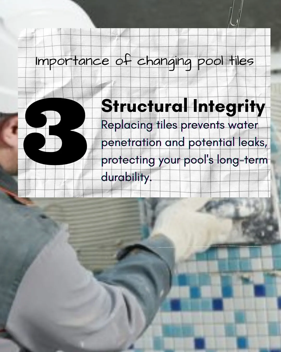 Why Changing Your Pool Tiles Matters🏊 | Galeri disiarkan oleh Sun Pools | Lemon8