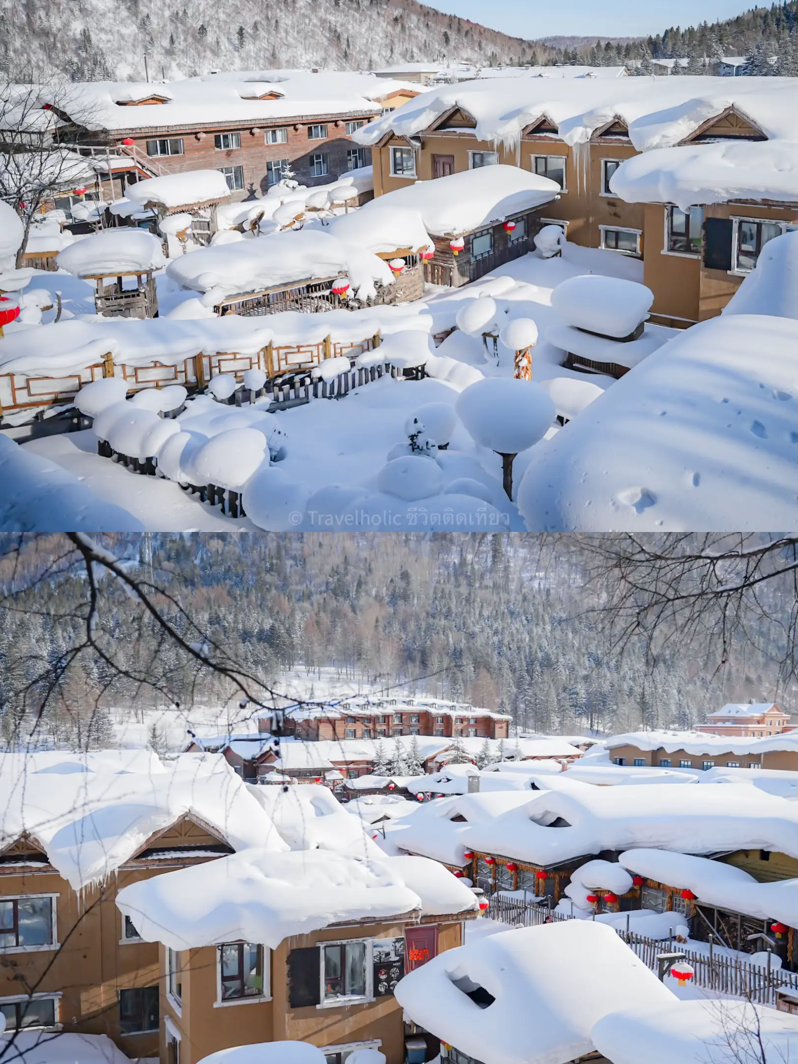 China Snow Town Village Dabble Cute Snow Village | Gallery posted by ...