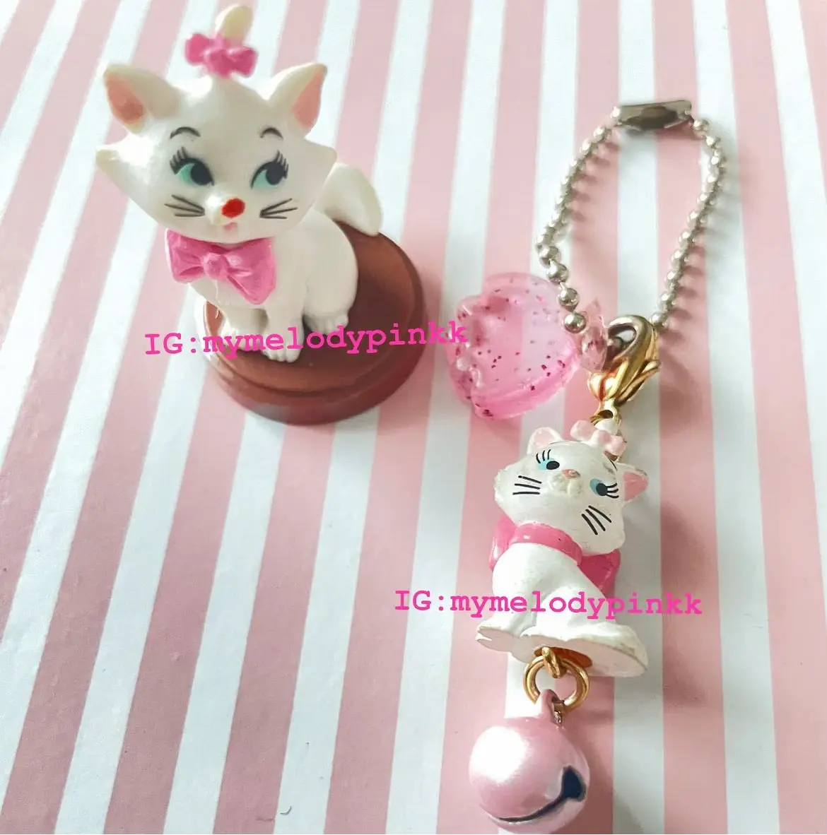 🎀โมเดลแมวมารี & พวงกุญแจ Marie disney | แกลเลอรีที่โพสต์โดย ...