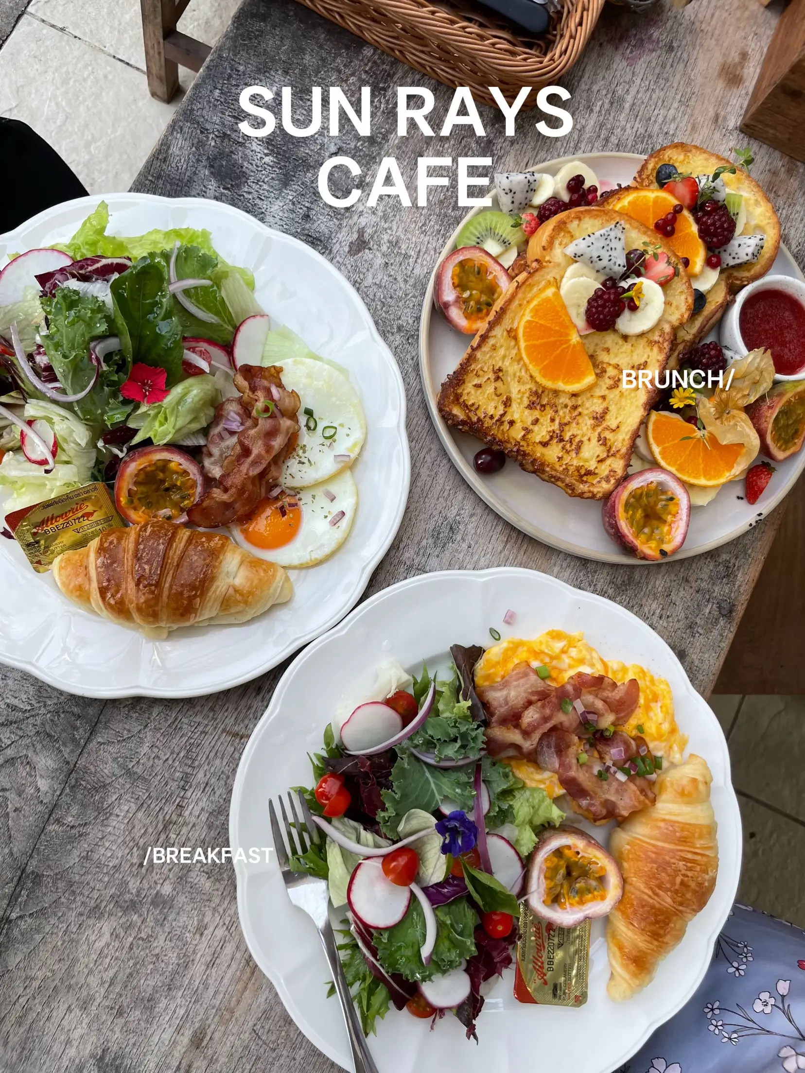 SUN RAYS CAFE/ BRUNCH & BREAKFAST | แกลเลอรีที่โพสต์โดย pin 🥯 | Lemon8