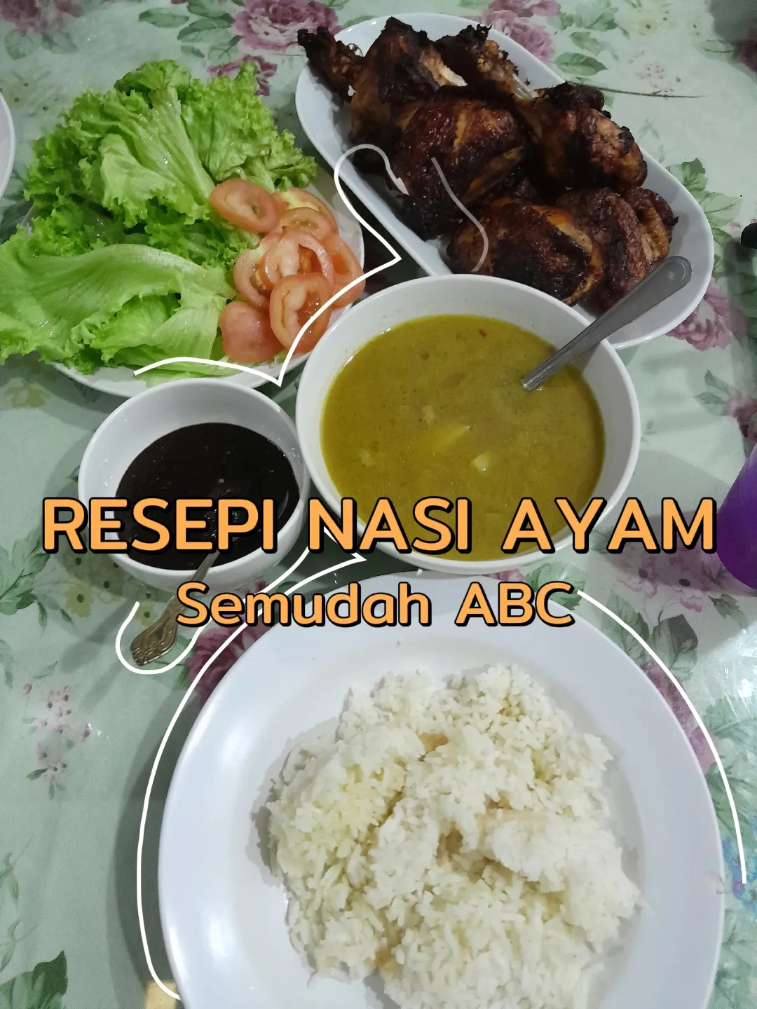 RESEPI NASI AYAM BUJANG semudah ABC | Galeri disiarkan oleh ruma ...