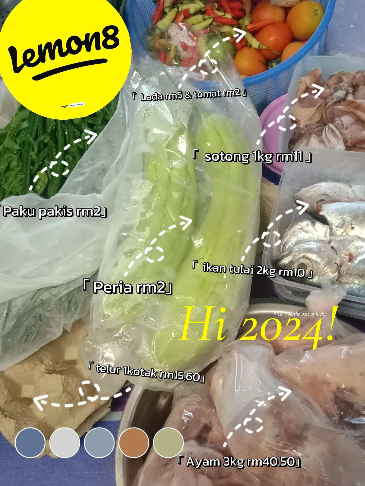 budget belanja mingguan hanya bawa rm90 | Galeri disiarkan oleh Yu'lyy Safitri | Lemon8