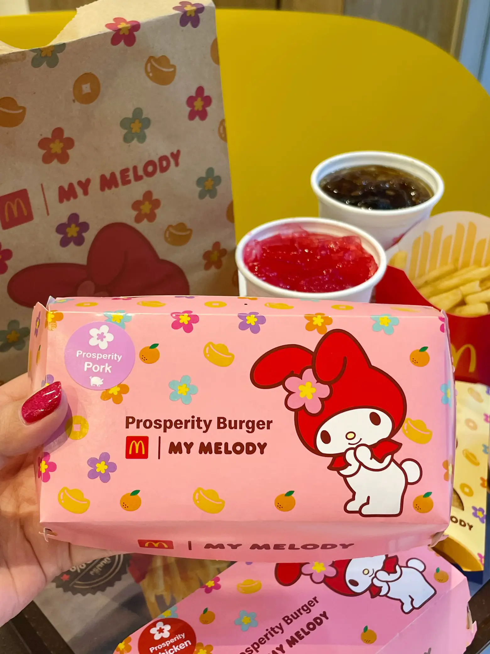 Mcdonald’s| My Melody 🩷🐰 | แกลเลอรีที่โพสต์โดย อเวจีสีชมพู | Lemon8
