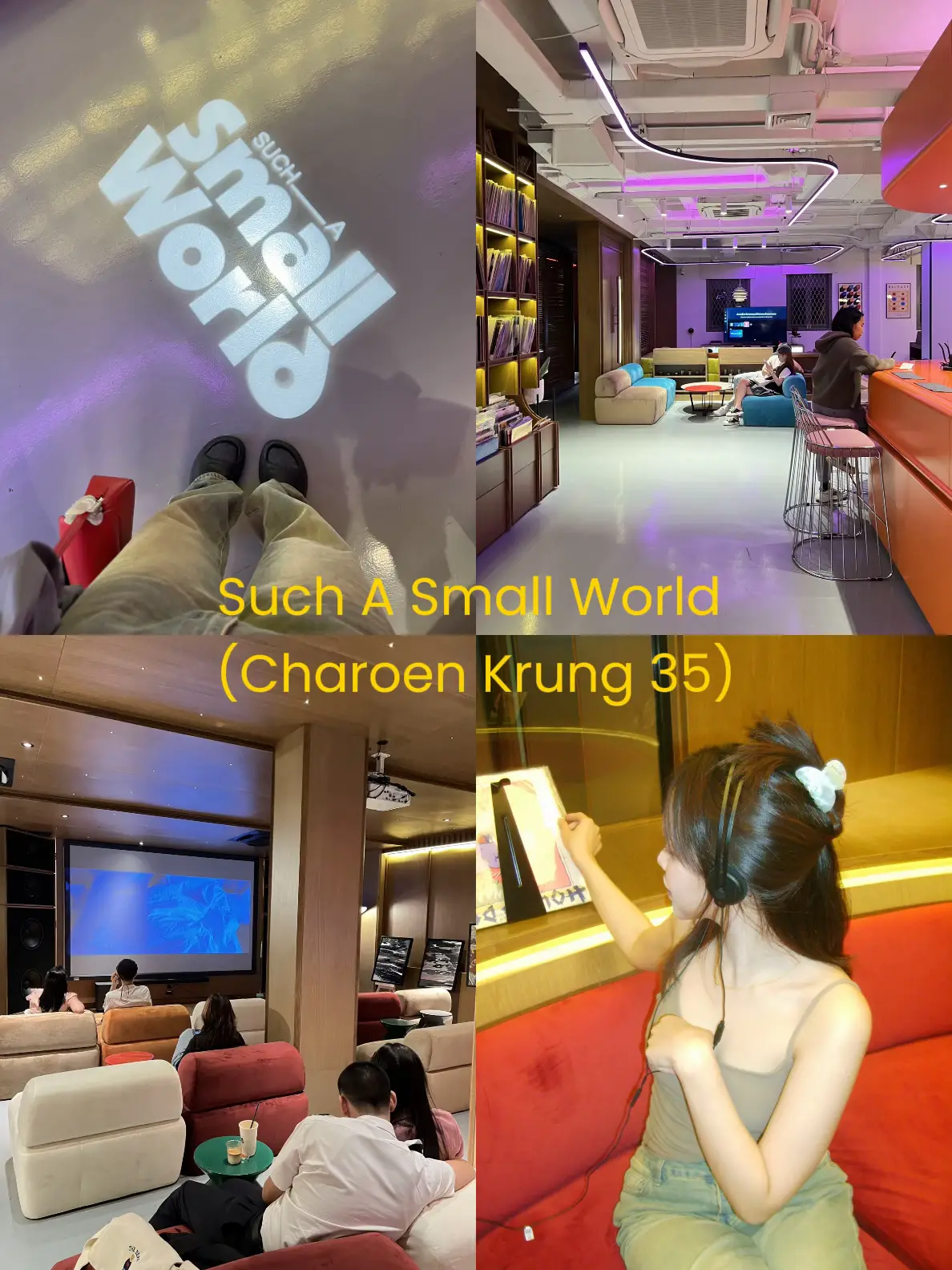 Co-Playing Space - Such A Small World, เจริญกรุง 35 | แกลเลอรีที่โพสต์โดย แสตมป์(Stamp) | Lemon8