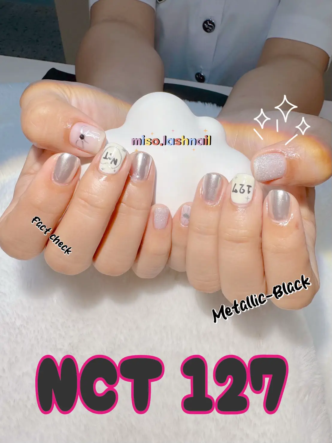 NCT 127 Nails | แกลเลอรีที่โพสต์โดย Miso Studio | Lemon8
