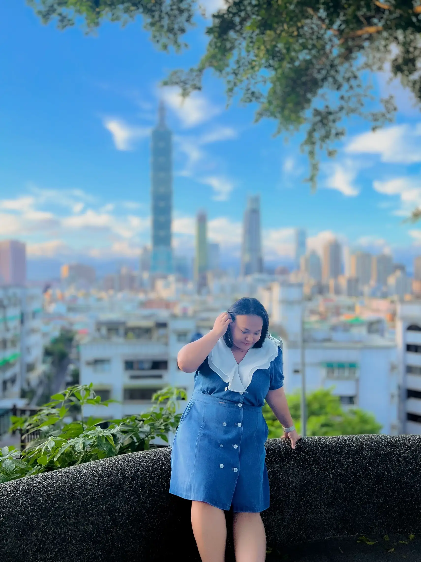จุดชมวิวอีกหนึ่งมุมที่เห็นตึกTaipei101 | แกลเลอรีที่โพสต์โดย Som_sp | Lemon8