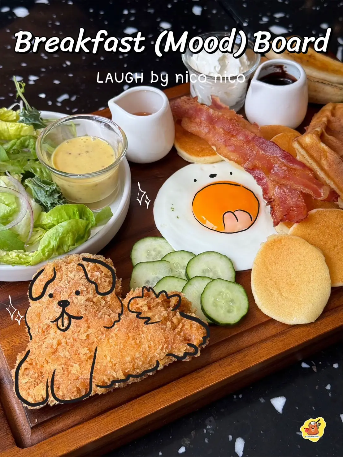 Breakfast (Mood) Board 🧇🥓☕️อาหารเช้าสุดฮิป | แกลเลอรีที่โพสต์โดย ...