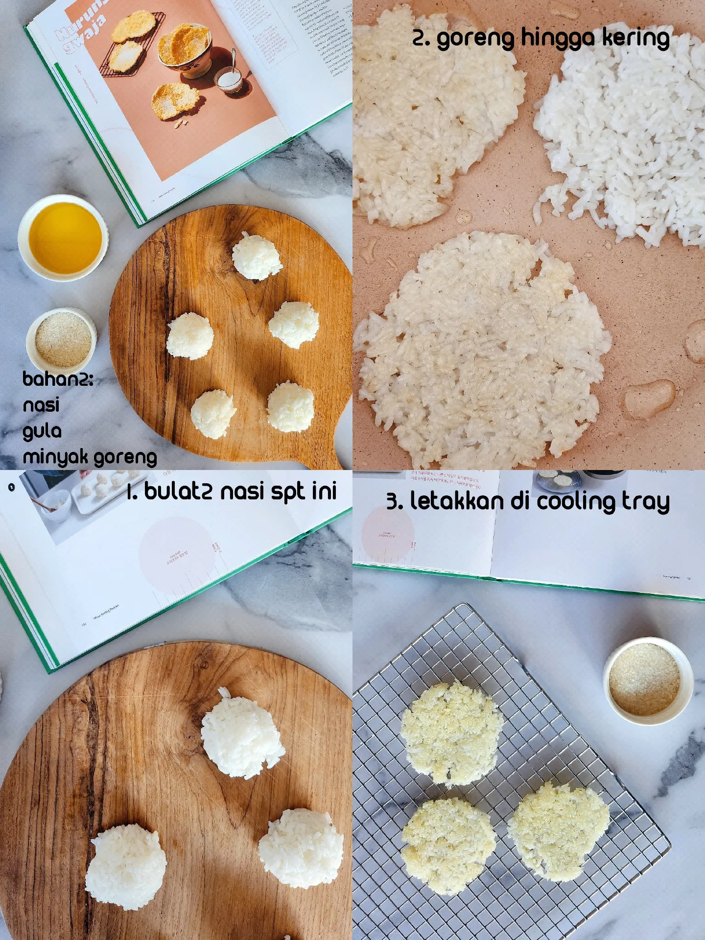 KERAK NASI ala V BTS ️ Hanya 3 Bahan‼️ | Galeri diposting oleh ...