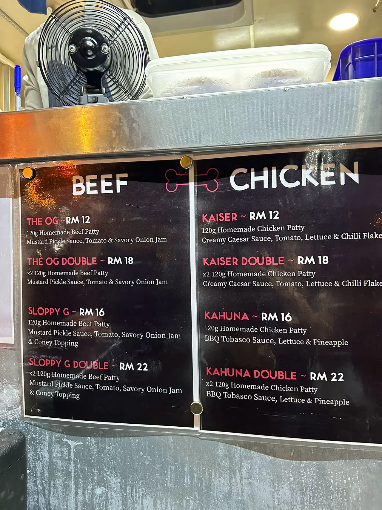 Favourite roadside beef burger in TTDI- Bones | Galeri disiarkan oleh ...