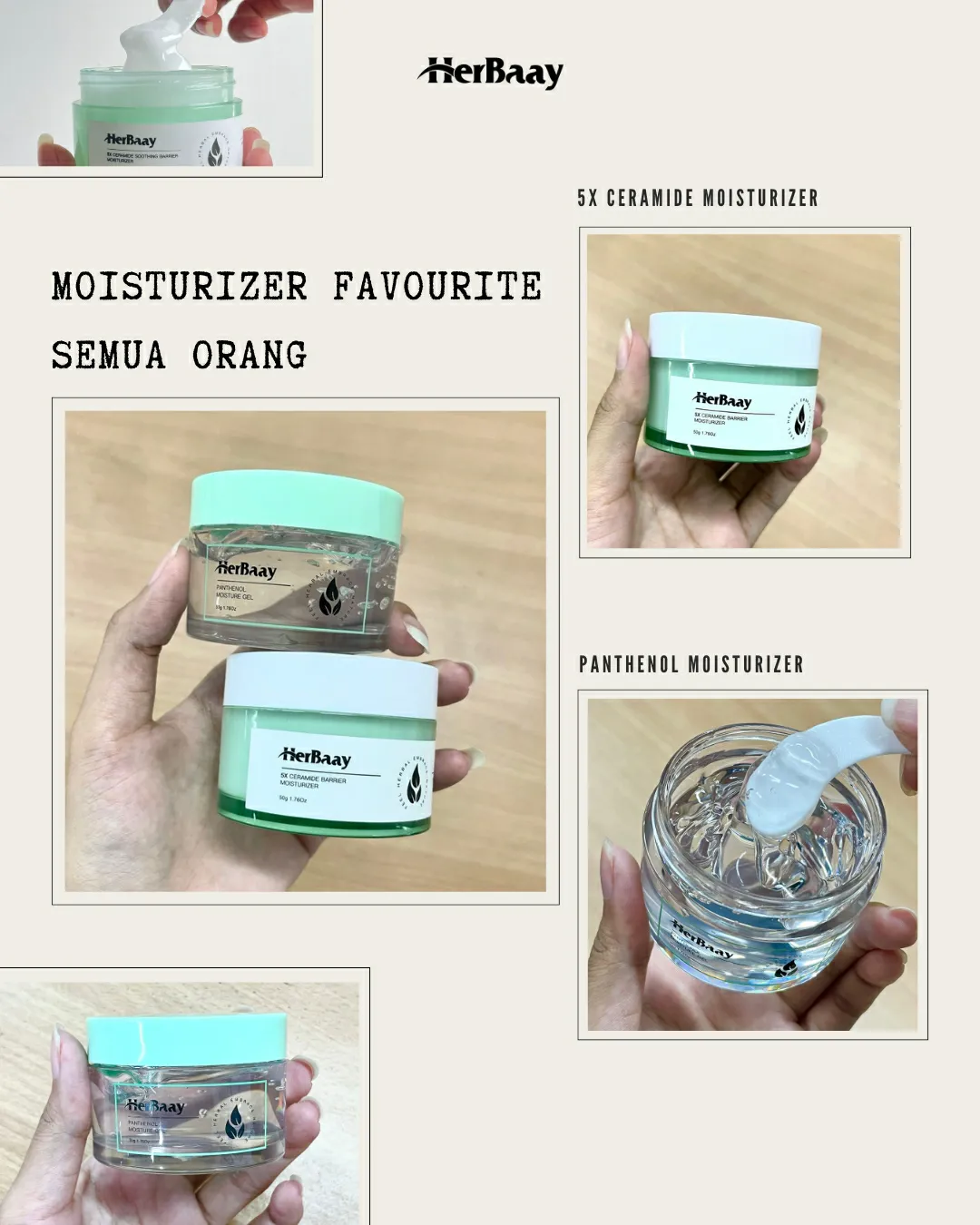 MOISTURIZER FAVOURITE SEMUA ORANG | Galeri diposting oleh HerBaay | Lemon8