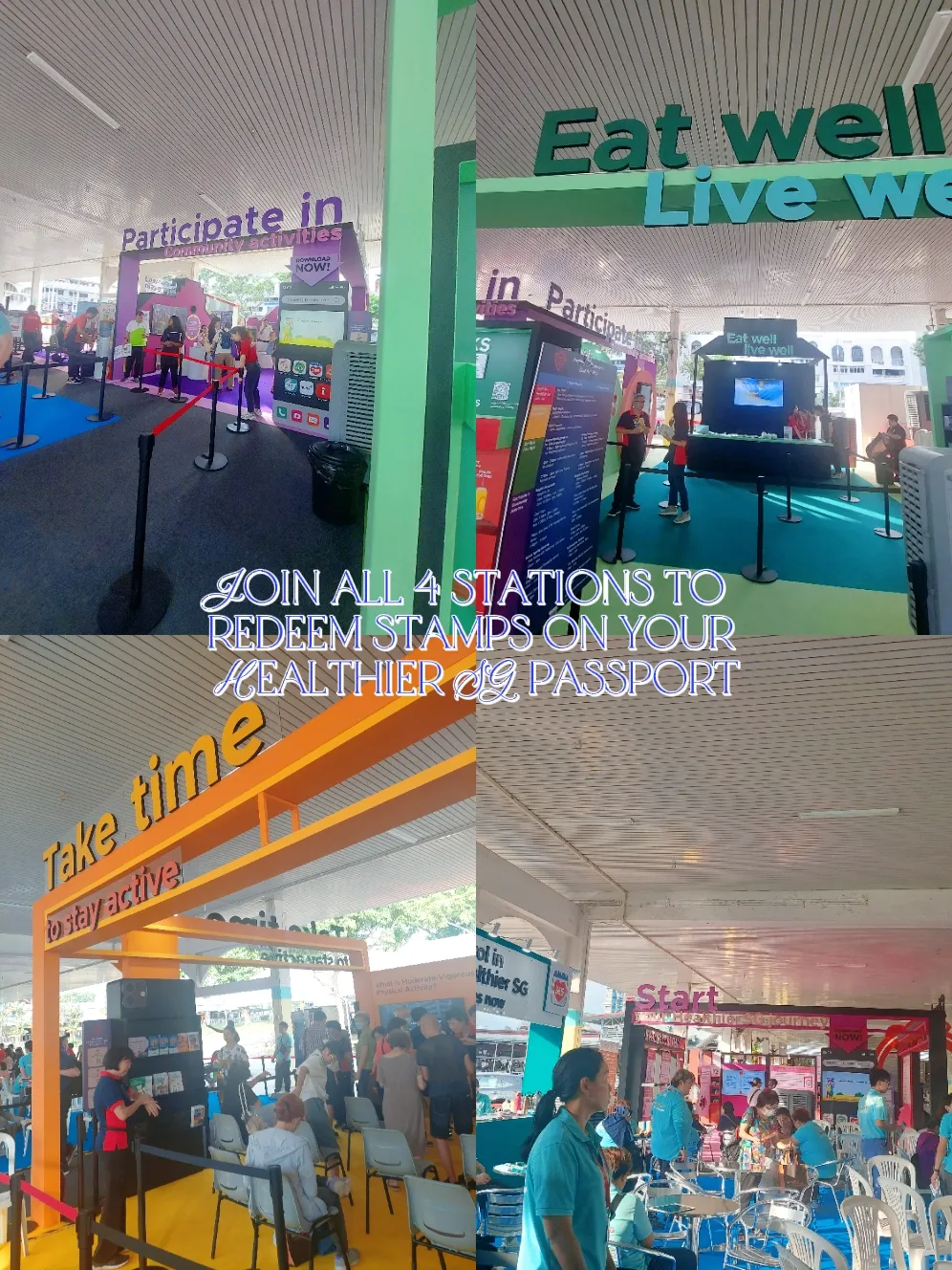 Healthier SG roadshow event 💪♥️ | แกลเลอรีที่โพสต์โดย Grace Lai | Lemon8