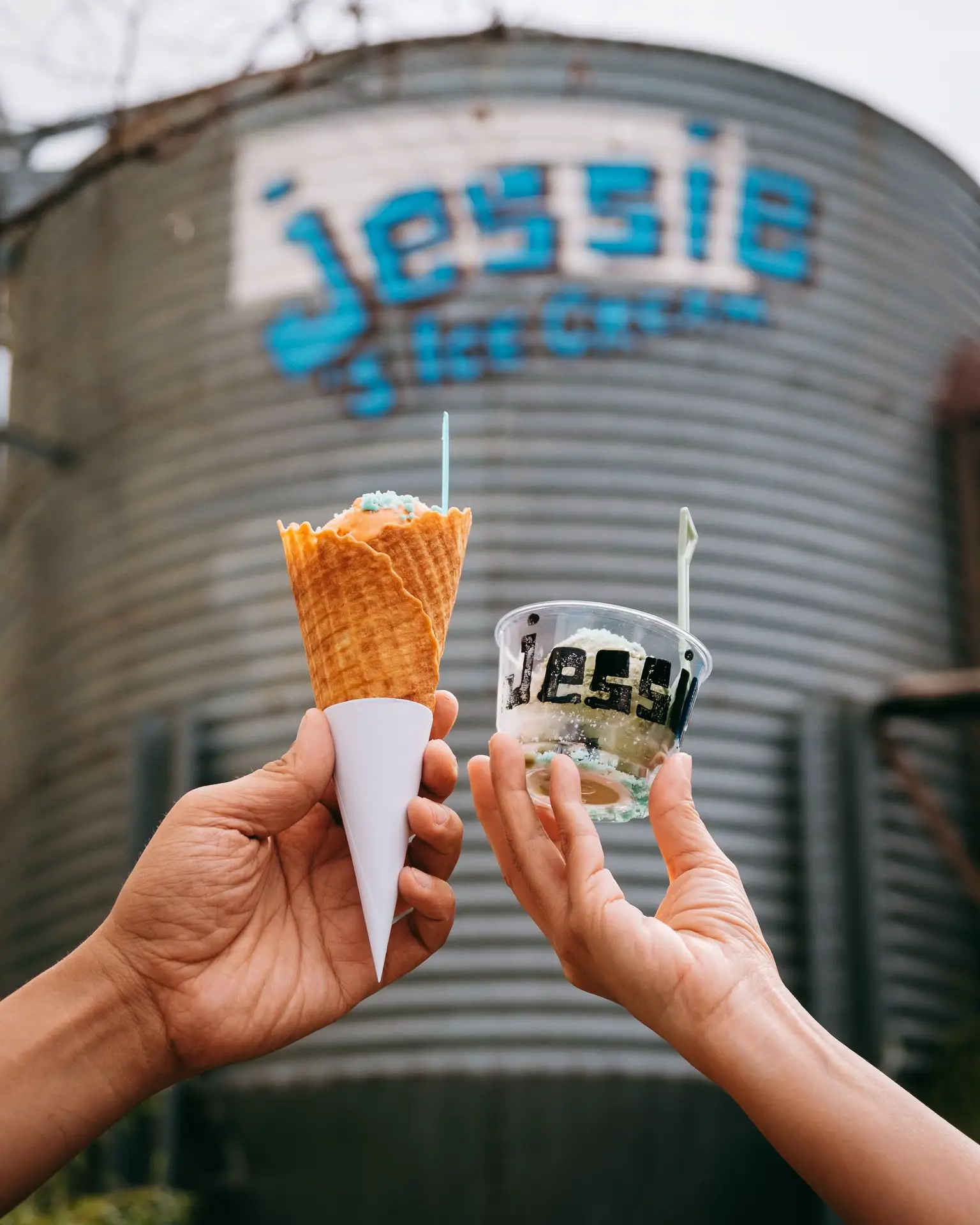 Jessie's Ice Cream Chic Homemade Ice Cream Shop Neighborhood Bang ...