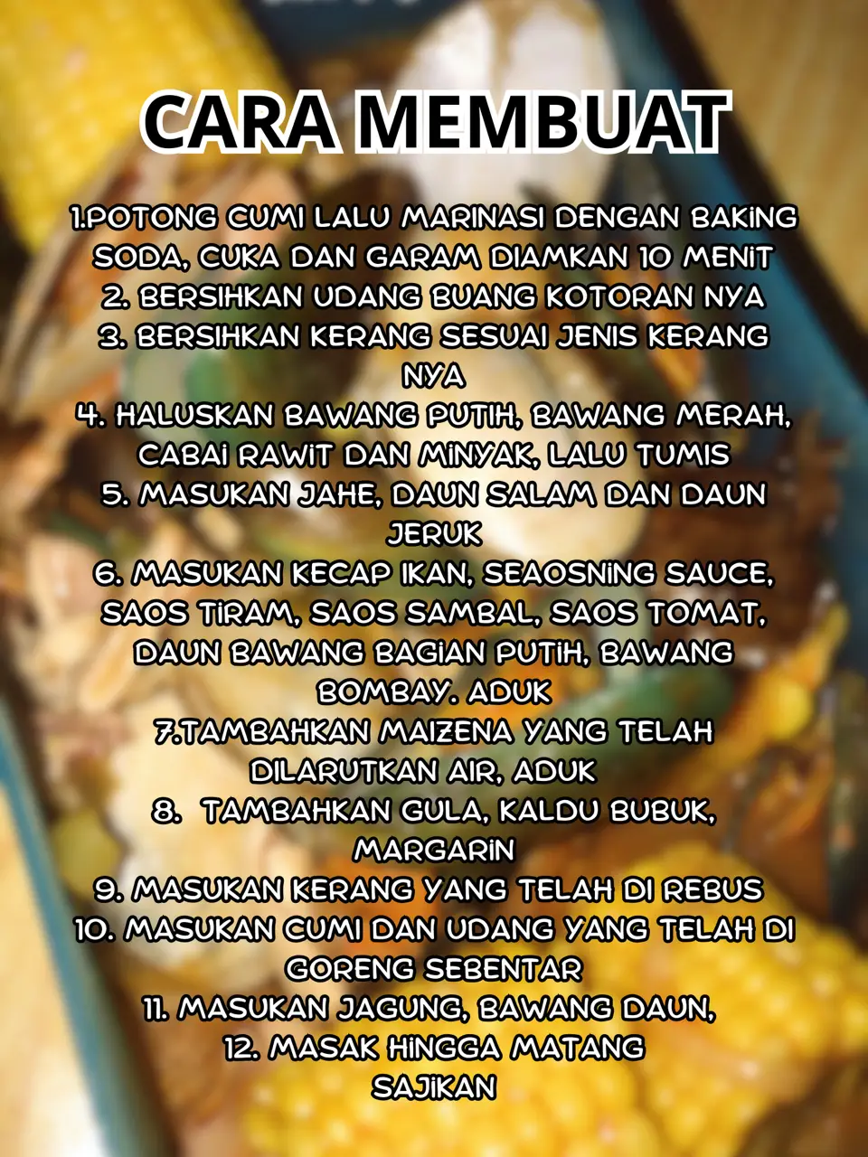 SEAFOOD SAUS PADANG BISA JADI IDE BISNIS | แกลเลอรีที่โพสต์โดย Wulan Jamil | Lemon8