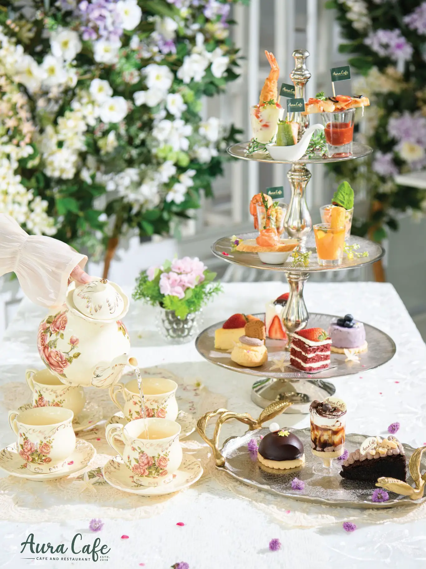 แนะนำ เมนู Afternoon Tea สุดพิเศษจาก ออร่าคาเฟ่ ☕️ | แกลเลอรีที่โพสต์ ...