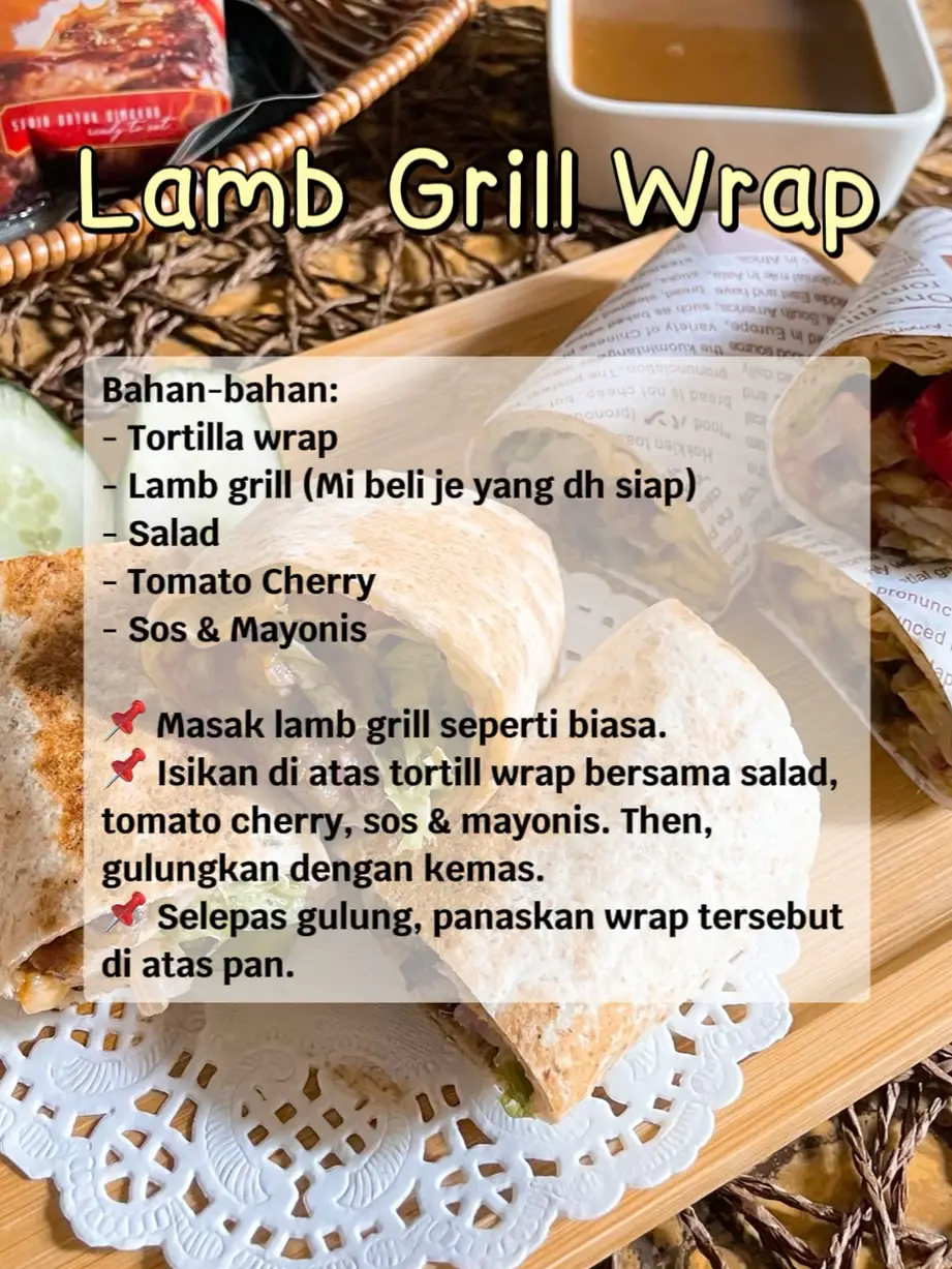 4 Variasi Menu menggunakan Tortilla Wrap😍🌯🌮 | Galeri disiarkan oleh It ...