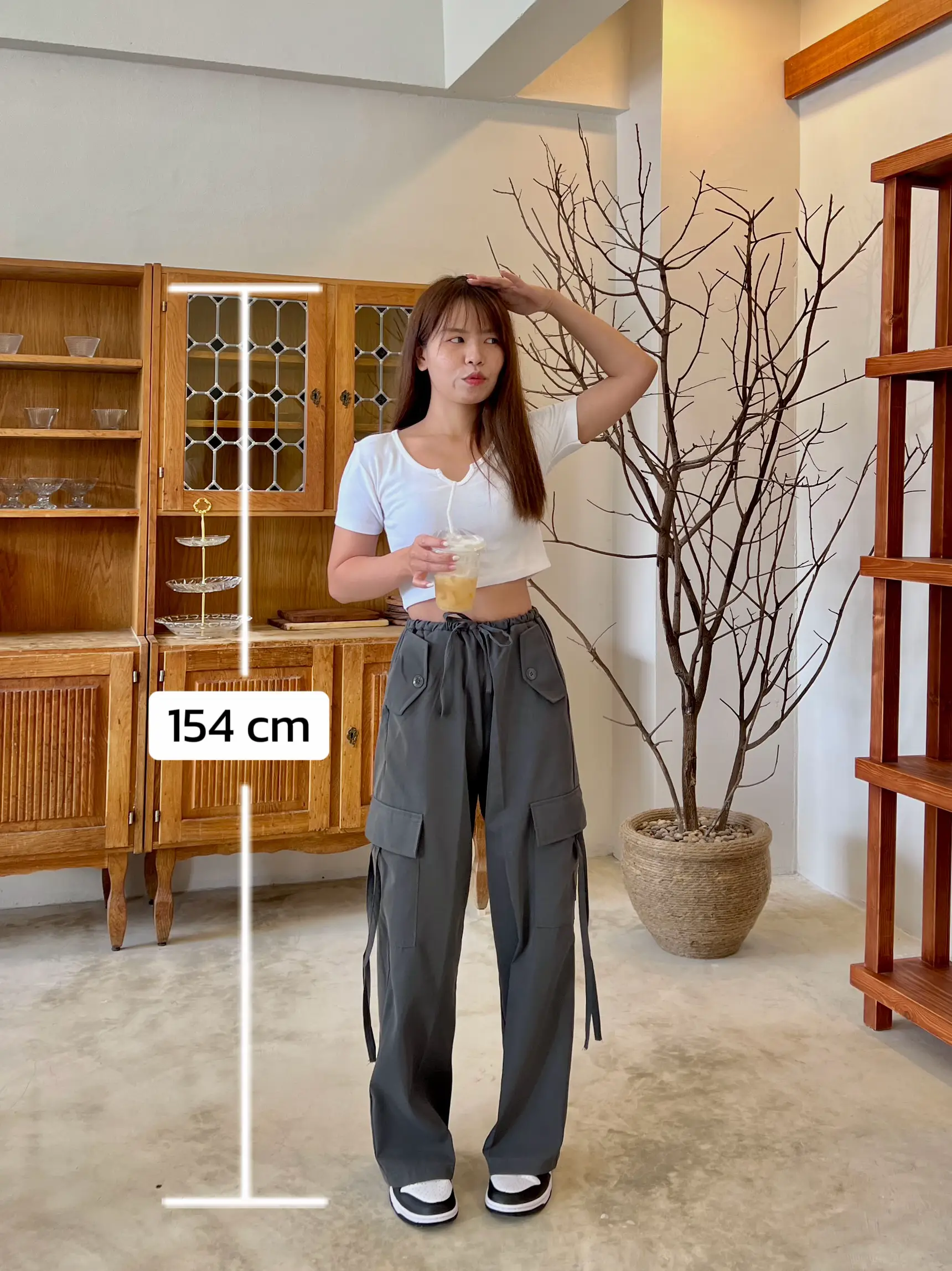 CARGO PANTS | กางเกงคาร์โก้ ของสาว 150+ cm. ขาไม่กอง‼️ | แกลเลอรีที่โพสต์โดย AeNine _ss | Lemon8